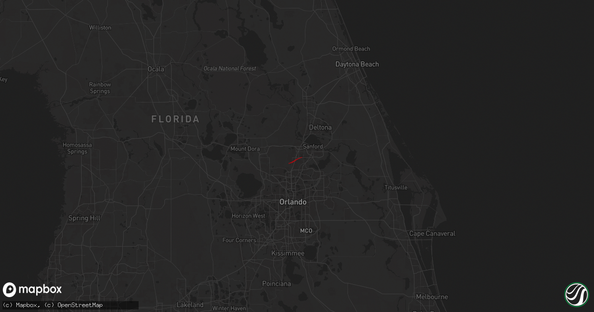 Hail Map in Lake Mary, FL on March 10, 2025 - HailTrace
